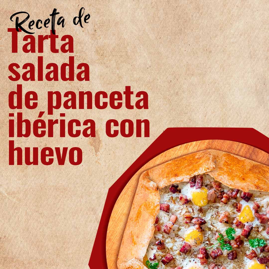 Tarta Salada de Panceta Ibérica con Hojaldre y Huevo – Receta Fácil y ...